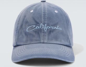 ERL Casquette en coton &agrave; logo