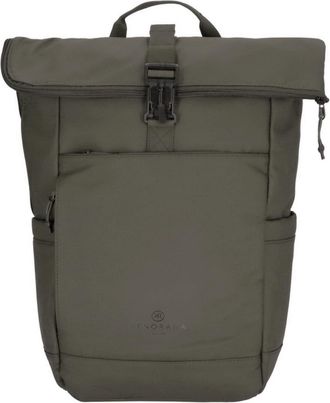 Kenorada Rucksack Leisure | moderner Tagesrucksack mit Rolltop | gepolstertes Laptopfach (bis 12) | verstellbare Schulterriemen | Daypack mit Frontf&auml;chern und 