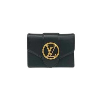 Louis Vuitton Pre-owned Leder Portemonnaie - - Pre-owned - Damen - Schwarzk - ONE SIZE
