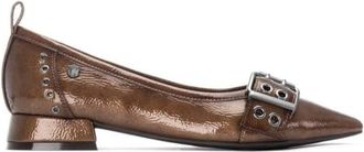 Carmela Ballerines Femme Taupe - Chaussures Confortables et polyvalentes - Mode d&eacute;contract&eacute;e - Mod&egrave;le 16270902 (Taille40)