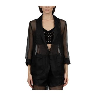 Forte_Forte My Jacket - - Jackets - Damen - Schwarzk - M
