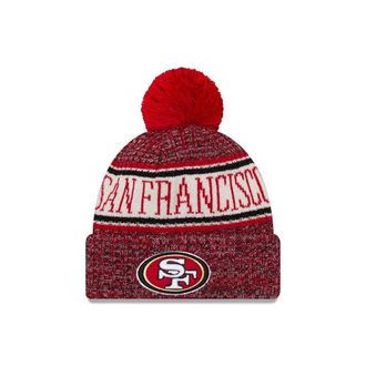 New Era San Francisco 49ers NFL 2018 Sideline Sport OTC Beanie - One-Size