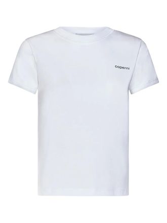 Coperni t-shirt à col rond - Blanc