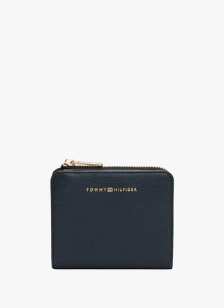 Tommy Hilfiger Portefeuille zipp&eacute; &agrave; logo effet cuir