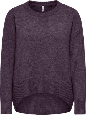 Only Onlalivia Ls High-Low O-Neck Noos KNT