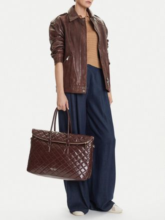 Nine West Handtasche Nine West CEO-SOPHIA-LA374-4066 Braun