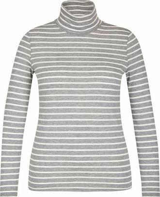 Via Appia Due Damen, Oberteile, Grau, 2XLGröße