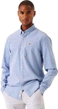 Garcia Garcia Herren Shirt Long Sleeve Hemd, Chambray, S