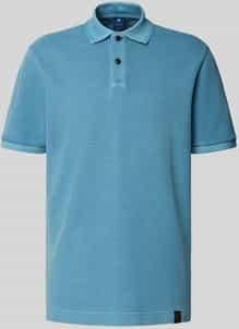 G-Star Poloshirt mit Strukturmuster