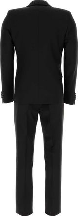 Prada Wool-Mohair Pant Suit - Black