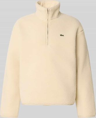 Lacoste Regular Fit Sweatshirt mit Troyer-Kragen