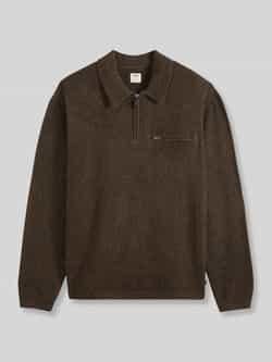 Levi's Regular Fit Troyer aus reiner Baumwolle mit Brusttasche