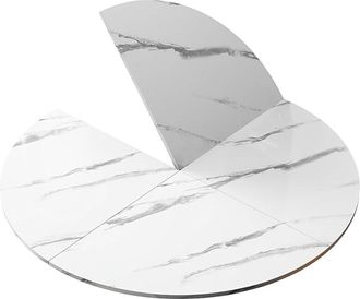 Generic Tragbare, runde, Faltbare Tischplatte, temporäre Esstischverlängerung for den gewerblichen und privaten Gebrauch, z. B. for Hochzeiten, Partys oder Ka