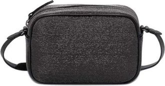 Brunello Cucinelli Femme, Sacs, Noir, Taille: ONE Size Monili Embellished Camera Bag