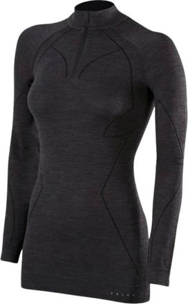 Falke Femme, Sport, Noir, Taille: 44 FR Hauts dentra&icirc;nement &agrave; manches longues