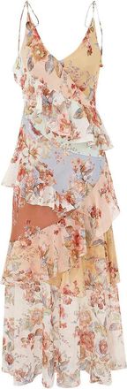 Zimmermann Robe Au Genou - Multicolore