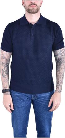 KANGRA Homme, Tops, Bleu, Taille: 6XL Polo Boutonn&eacute; &agrave; Manches Courtes