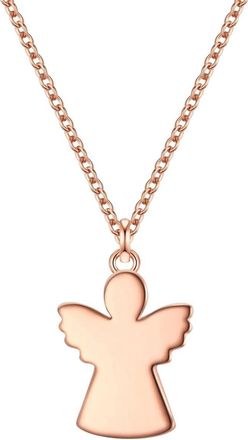 Glanzst&uuml;cke M&uuml;nchen Halskette - Sterling Silber Halskette Engel - Gr. unisize - in Quarz - f&uuml;r Damen