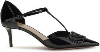 Valentino Garavani Femme, Chaussures, Noir, Taille: 37 1/2 EU Bos Taurus High Heel Escarpins