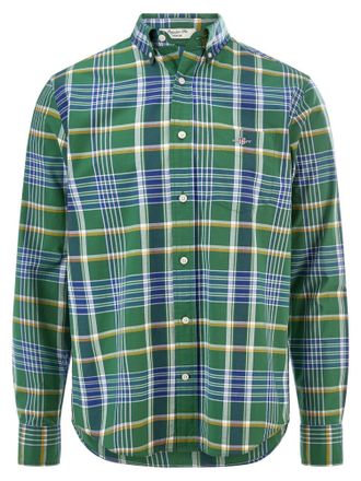 GANT Karo-Hemd GANT gr&uuml;n