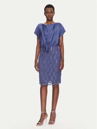 Swing Coctailkleid 5AI10900 Blau Regular Fit