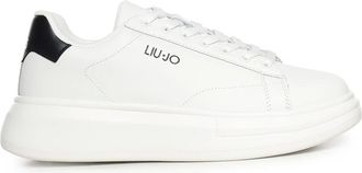 Liu Jo Homme, Chaussures, Blanc, Taille: 45 EU BIG 01 Platform Baskets