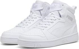 Puma Unisex Rebound V6 Baskets, Puma White Puma White Cool Light Gray, 44.5 EU