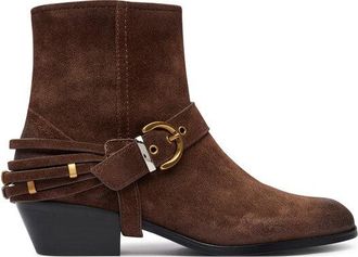 Pinko Cowboystiefel Jane 07 SD0557P151 Dunkelbraun