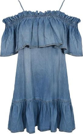 Pinko Pinko, Femme, Robes, Bleu, Taille: 36 FR Robes d&eacute;t&eacute;