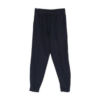 Herno Femme, Pantalons, Bleu, Taille: 42 FR Pantalons