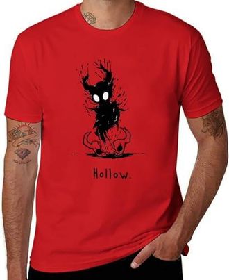 Generic Hollow | Knight Graphic, T-shirt pour homme, Rouge, XL