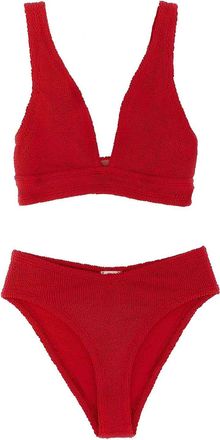 Hunza G Maillot De Bain - Rouge