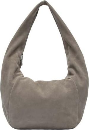 Liebeskind BERLIN Farrah Hydro Suede Hobo Bag M Neutral Gray