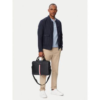 Tommy Hilfiger Laptoptasche Tommy Hilfiger Th Metro Computer Bag AM0AM14517 Schwarz