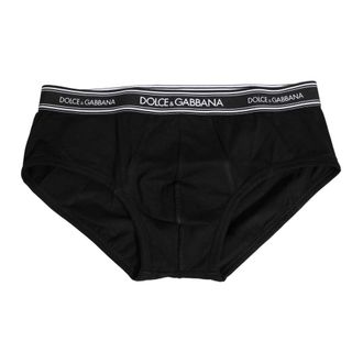 Dolce & Gabbana Homme, Sous-v&ecirc;tements, Noir, Taille: M Brief