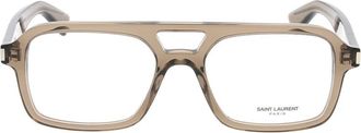 Saint Laurent Brille - - Accessories - unisex - Beige - ONE SIZE