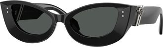 Versace Lunettes de soleil oeil-de-chat - Femme - Accessoires - Noir - Taille: 52 MM