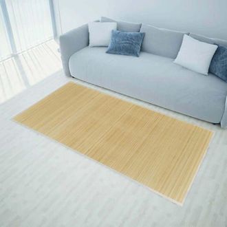 vidaXL Vidaxl - Tapis en bambou 160x230 cm Naturel