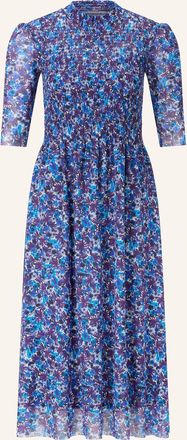 Rich & Royal Mesh-Kleid blau