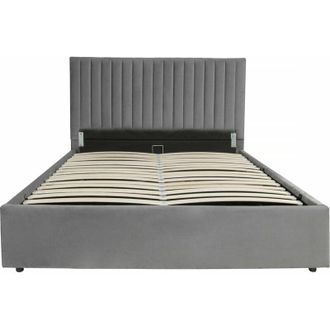 Habitat et Jardin Bett mit Bettkasten Mia - 160 x 200 cm - Grau