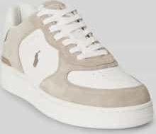 Polo Ralph Lauren Low Top Sneaker aus echtem Leder