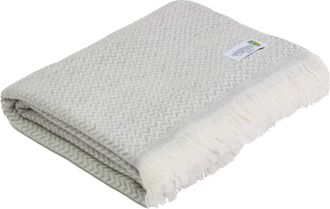 Les Jardins de la Comtesse Les Jardins De La Comtesse Decke, Cashmere und Wolle, Fischgrau-silberfarben