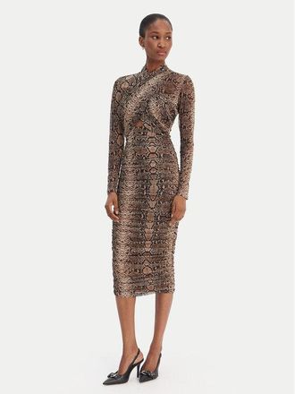 Bardot Bardot Coctailkleid Aliyah 56305DB4 Braun Slim Fit