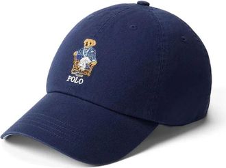 Polo Ralph Lauren Casquette de baseball avec logo brod&eacute; - Homme - Accessoires - Bleu - Taille: ONE Size