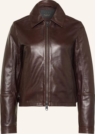 Reiss Reiss Lederjacke Sorina braun