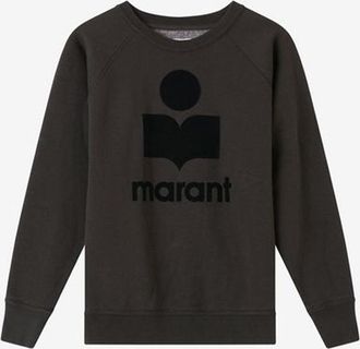 Isabel Marant Sweatshirt Milly - Femme - Noir D&eacute;lav&eacute; - Taille34 - Marant &Eacute;toile