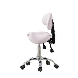 Generic Sattelhocker, ergonomisch geformter sattelf&ouml;rmiger Arbeitsstuhl, drehbar und verstellbar, for Zahn&auml;rzte, Friseure und T&auml;towierer(Color-1)