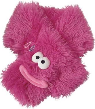 Generic &Eacute;charpe Floue, Dhiver Pour Femme Chauffe-cou Mignon Furry Wrap &Eacute;paisse Cache-cou En Fourrure Gar&ccedil;ons, Filles, Femmes Et Hommes, rose Red, Se r&eacute;f&eacute;rer &agrave;