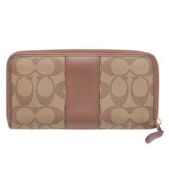 Coach Pre-owned F54630 Long wallet (bi-fold) - - Pre-owned - Damen - Braun - ONE SIZE