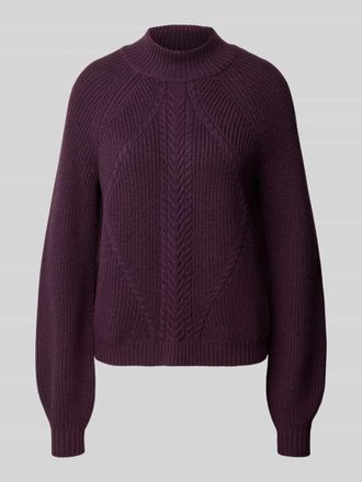 Only Pullover mit strukturiertem Zopfmuster